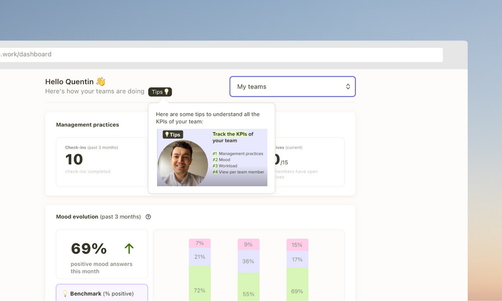 Product updates : Tips and new management rituals